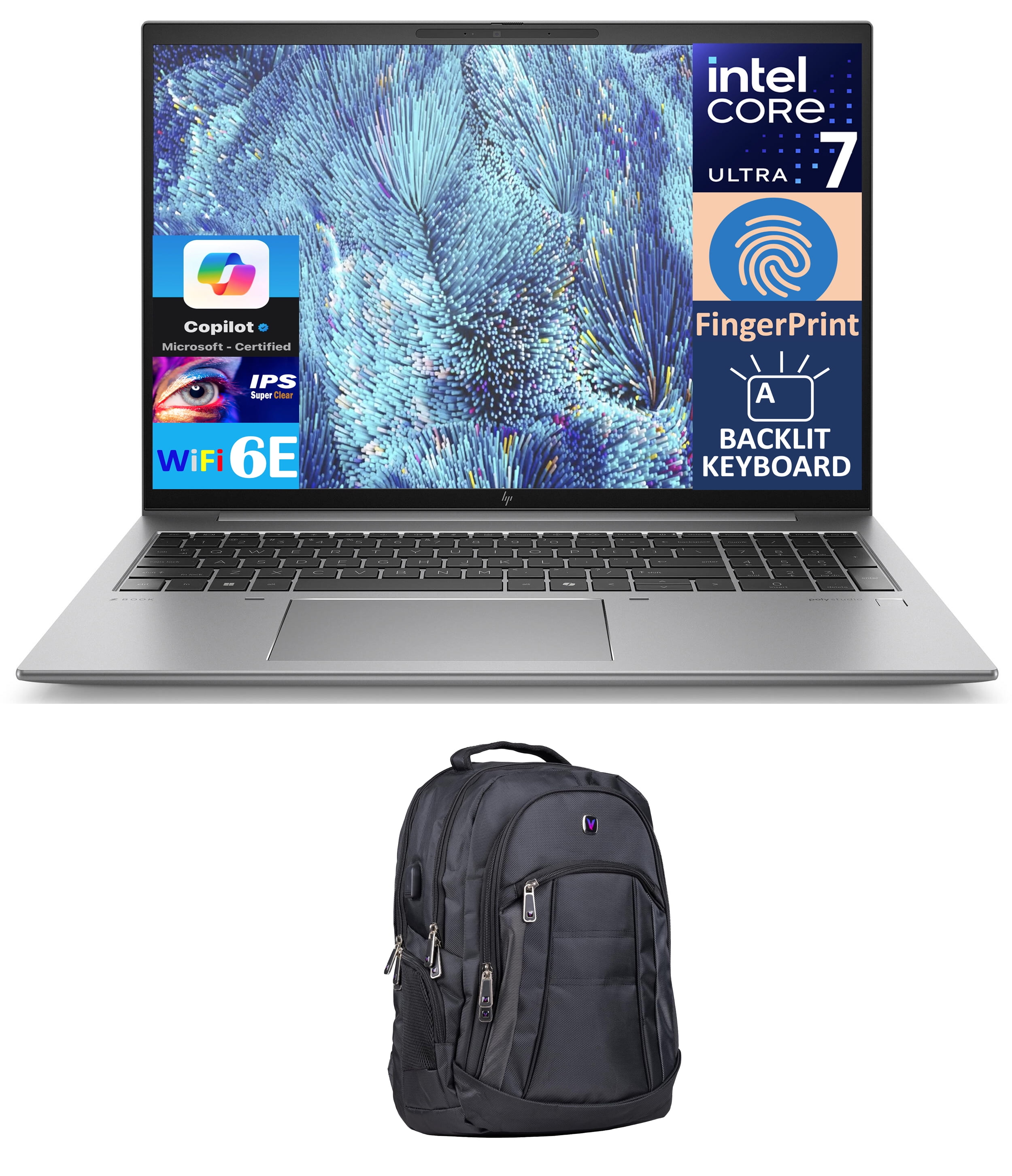 HP ZBook Firefly 16 G11 Business Laptop 16.0in IPS WUXGA Display (Intel ...