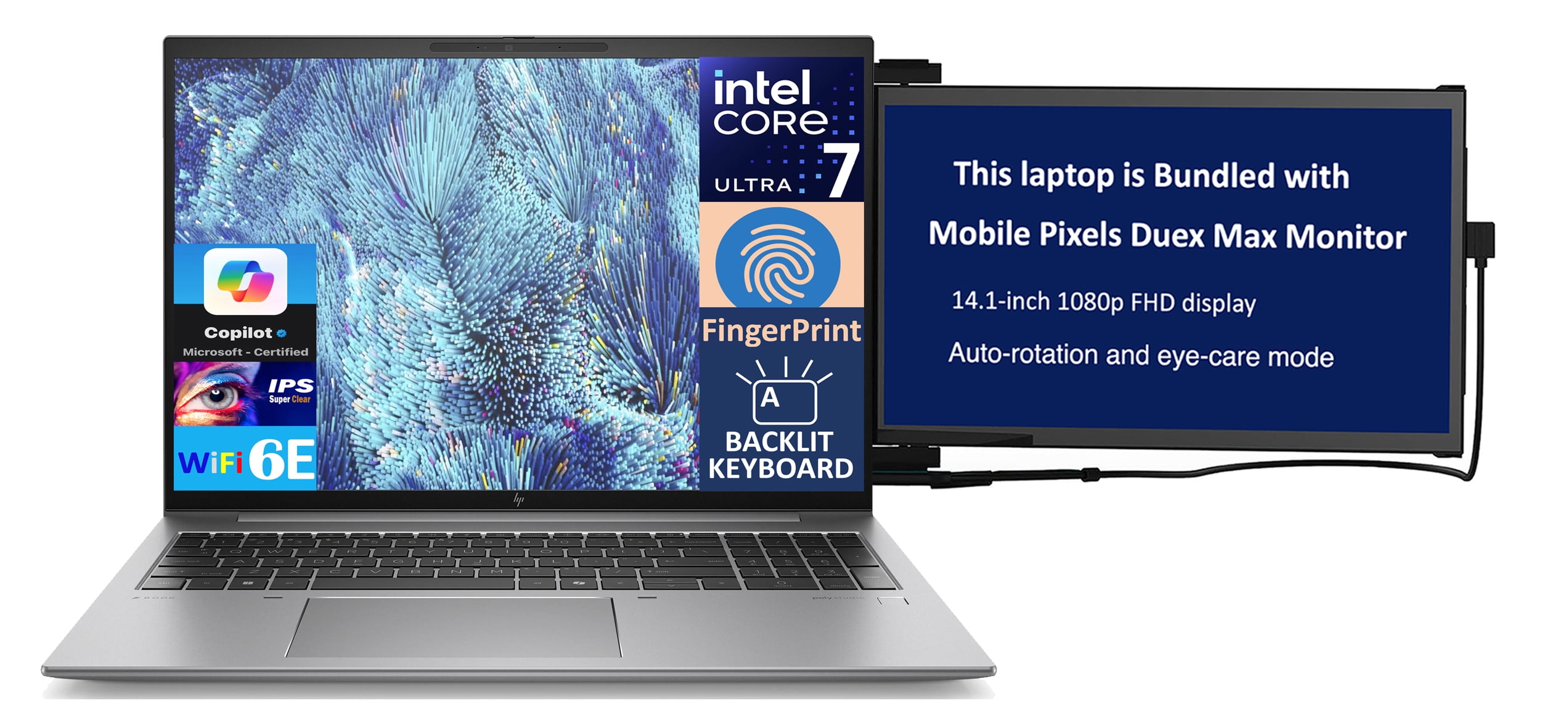 HP ZBook Firefly 16 G11 Business Laptop 16.0in IPS WUXGA Display (Intel ...