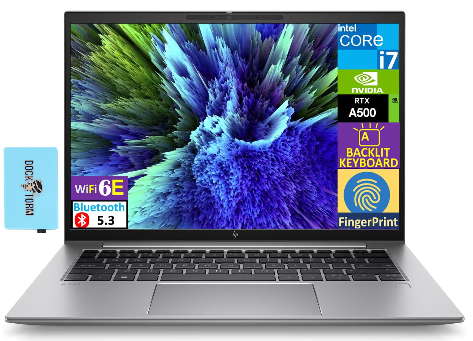 HP ZBook Firefly G10 Mobile Workstation 14.0" IPS WUXGA Display (Intel i7-1355U, RTX A500 4GB ...