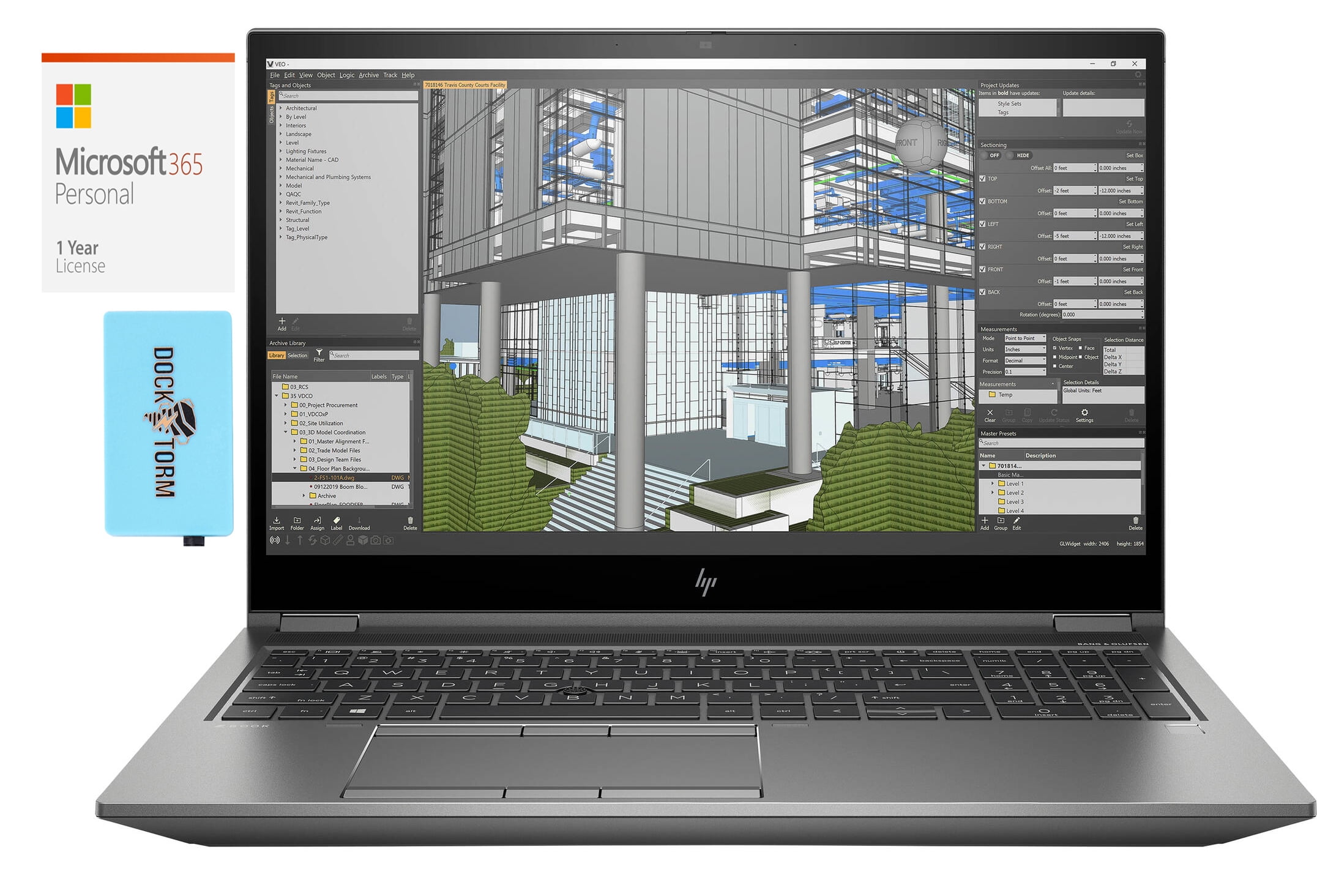 HP ZBook Fury 15 G8 Workstation Laptop (Intel Xeon W-11955M 8-Core, 15.6in 60Hz Full HD ...