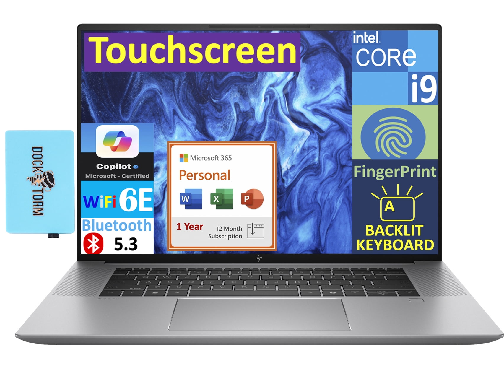 HP ZBook Studio G10 Business Laptop 16.0in Touchscreen OLED 4K Display ...