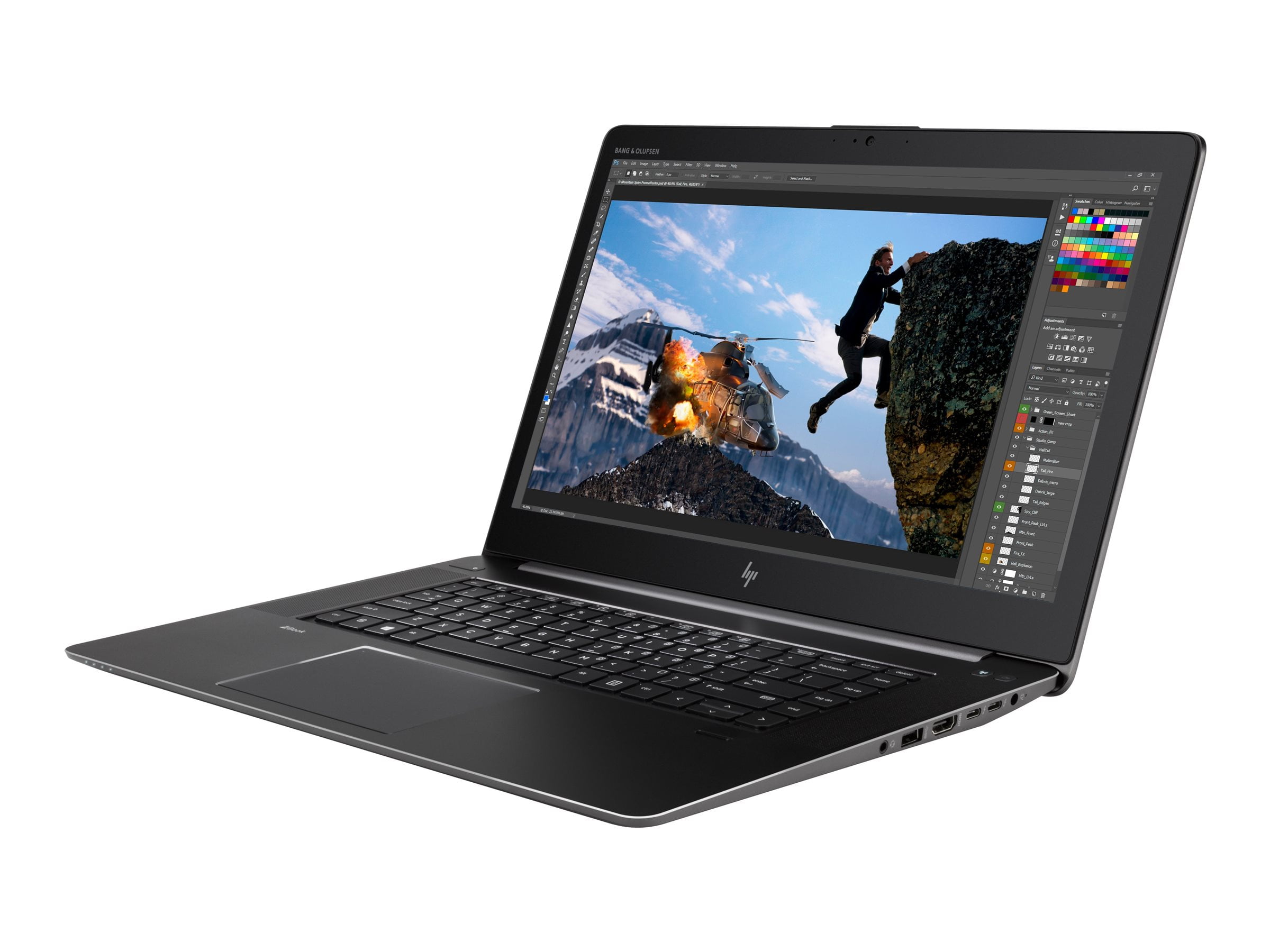 HP ZBook Studio G4 15.6" LCD Mobile Workstation - Intel Core i5 (7th ...