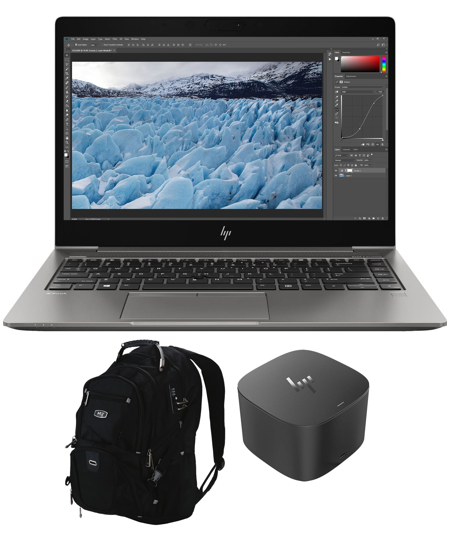 HP Zbook 14U G6 Workstation Laptop (Intel i7-8565U 4-Core, 32GB RAM ...