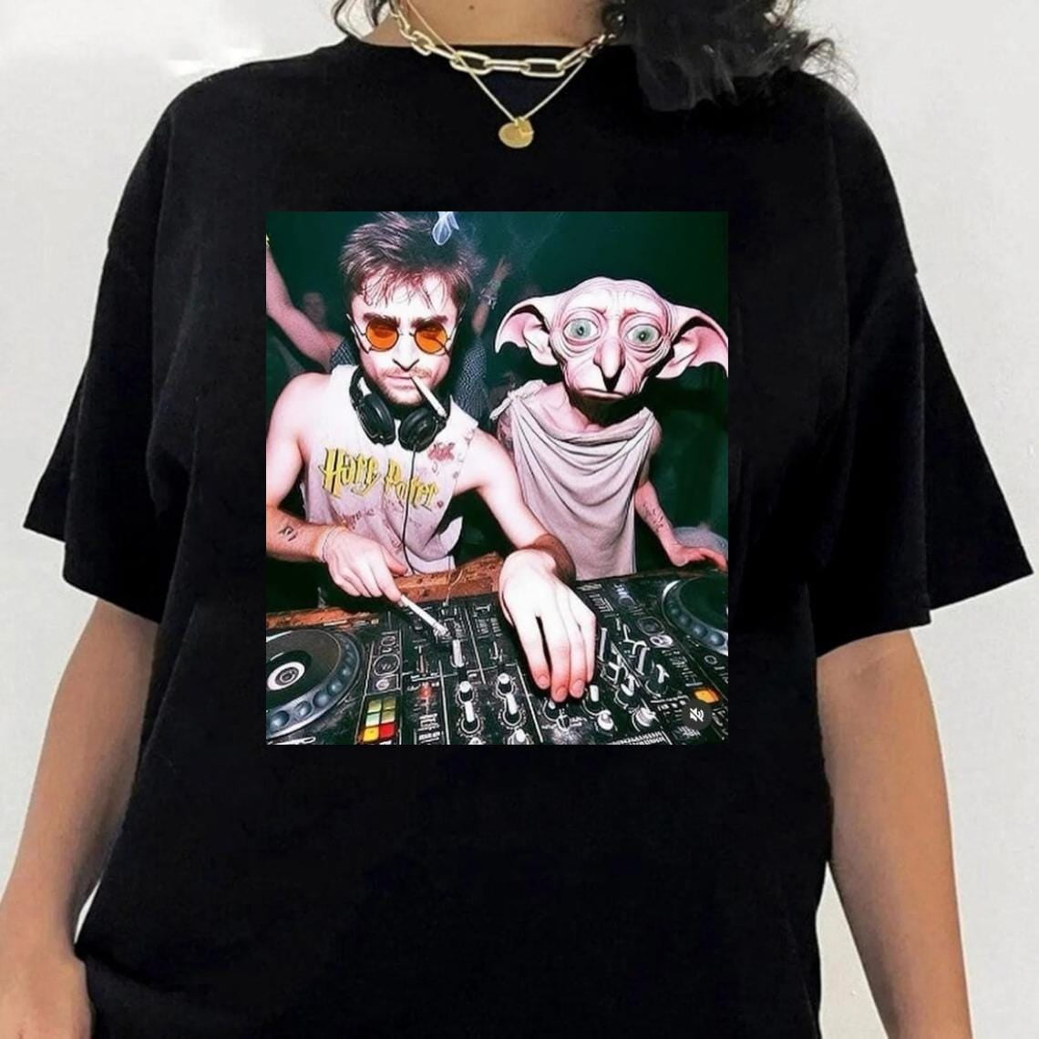 HP and Doby Shirt, Harry Rave Shirt, Harry Shirts Men, Epic Wizard ...