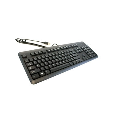 HP KU-1156 Wired USB Desktop Keyboard for Computer, Laptop, PC - Black ...