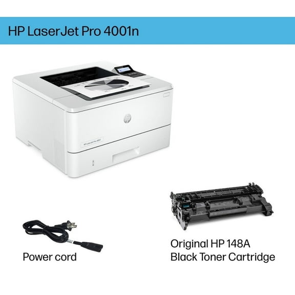 HP Laserjet Pro M404n Monochrome Laser Printer, Black Print, Auto ...
