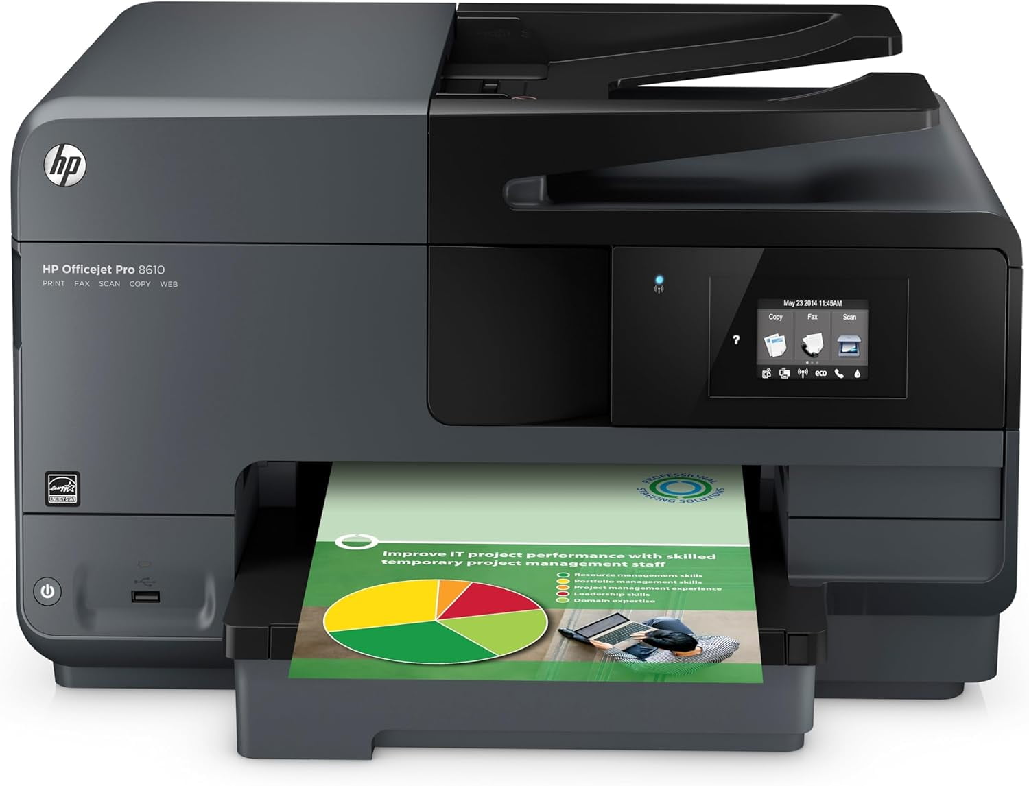 HP officeJet Pro 8610 Color Inkjet All-in-One Printer - Walmart.com