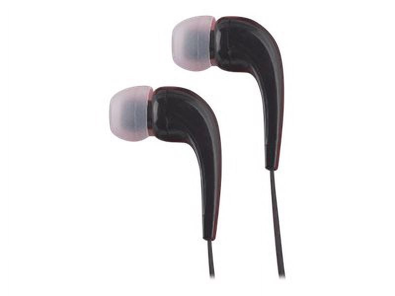 RCA Voxx In-Ear Stereo Earbuds with Flat Cable and Multiple Silicone ...