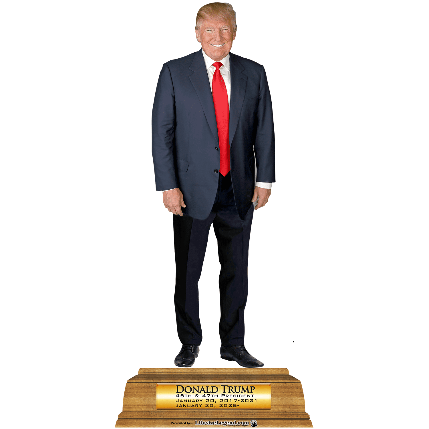 HP25045 President Donald Trump Pedestal Cardboard Cutout Standup ...