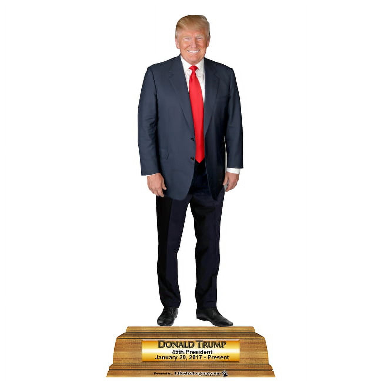 HP25045 President Donald Trump Pedestal Cardboard Cutout Standup ...