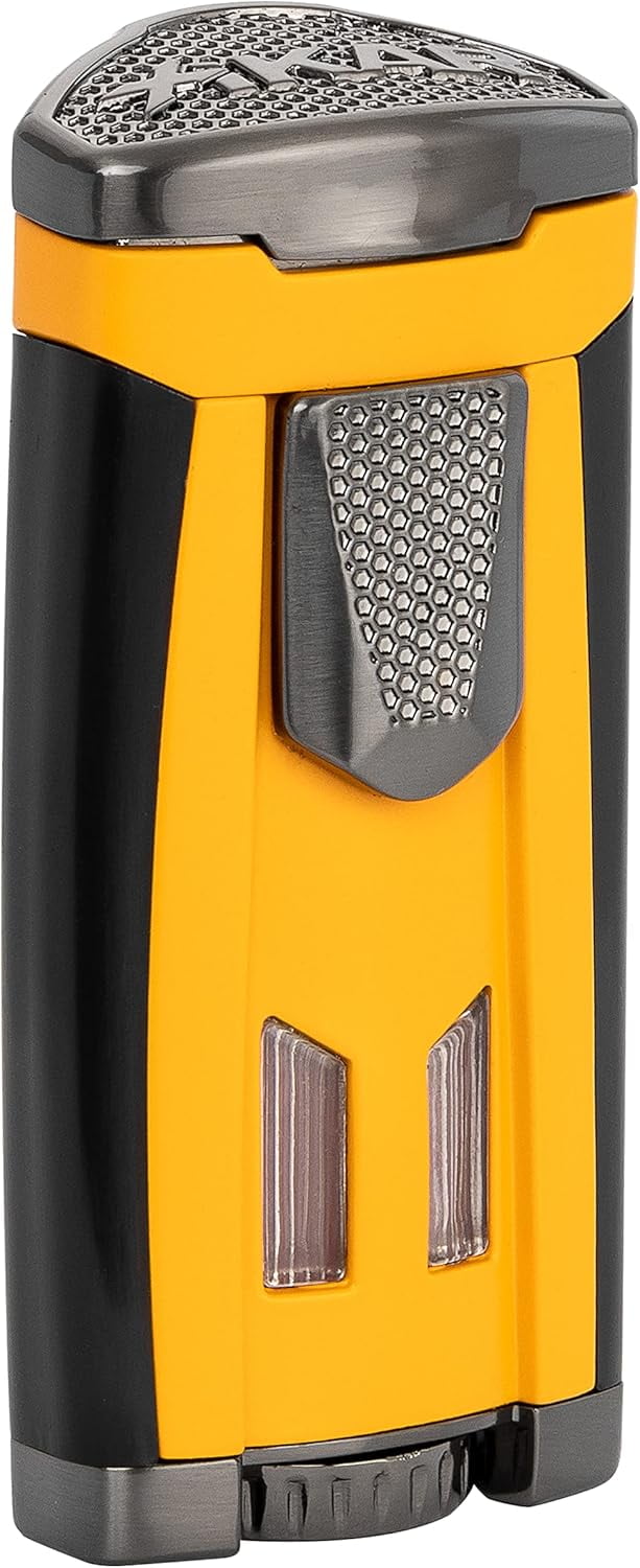 HP3 Triple Jet Flame Butane Torch Lighter, Yellow | Wind-Resistant ...