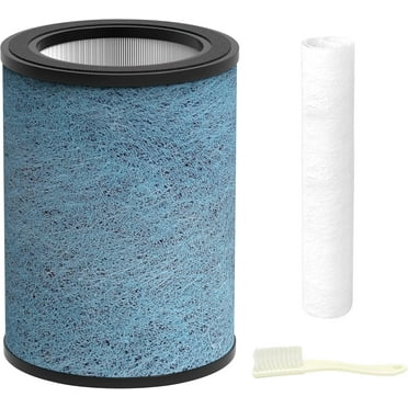 Home Times 2 Packs HP100 Replacement Filter, Fits Shark HP102 and HC452 Air Purifiers, True HEPA ...