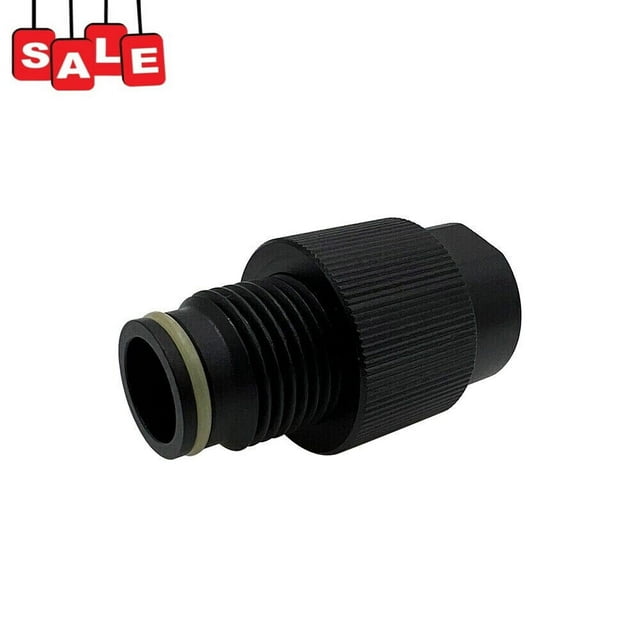 HPA Air Tank Regulator Saver On/Off ASA Adaptor G1/2-14 Thread Black ...