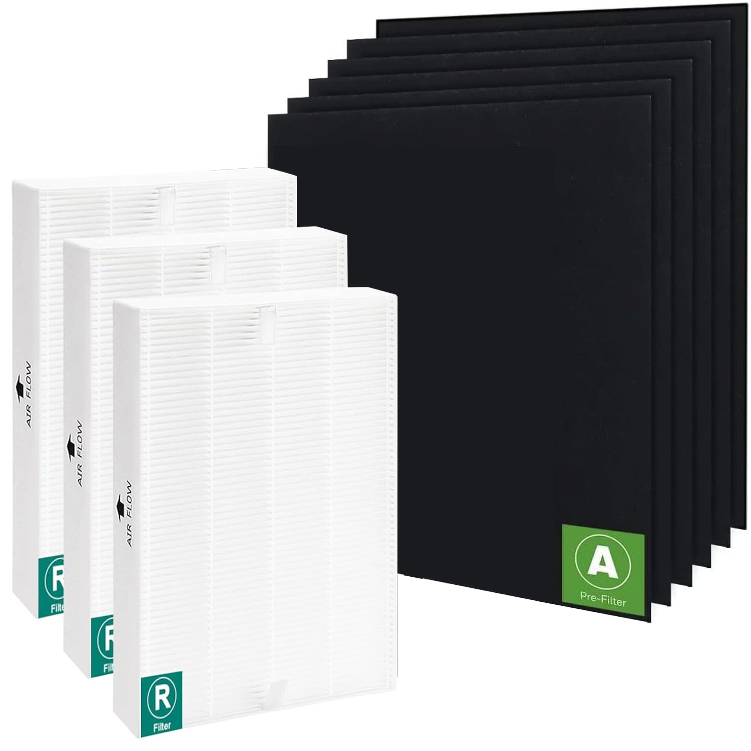 ZFITEI HEPA Filter Replacement for Honeywell HPA300 Air Purifier, 3 ...