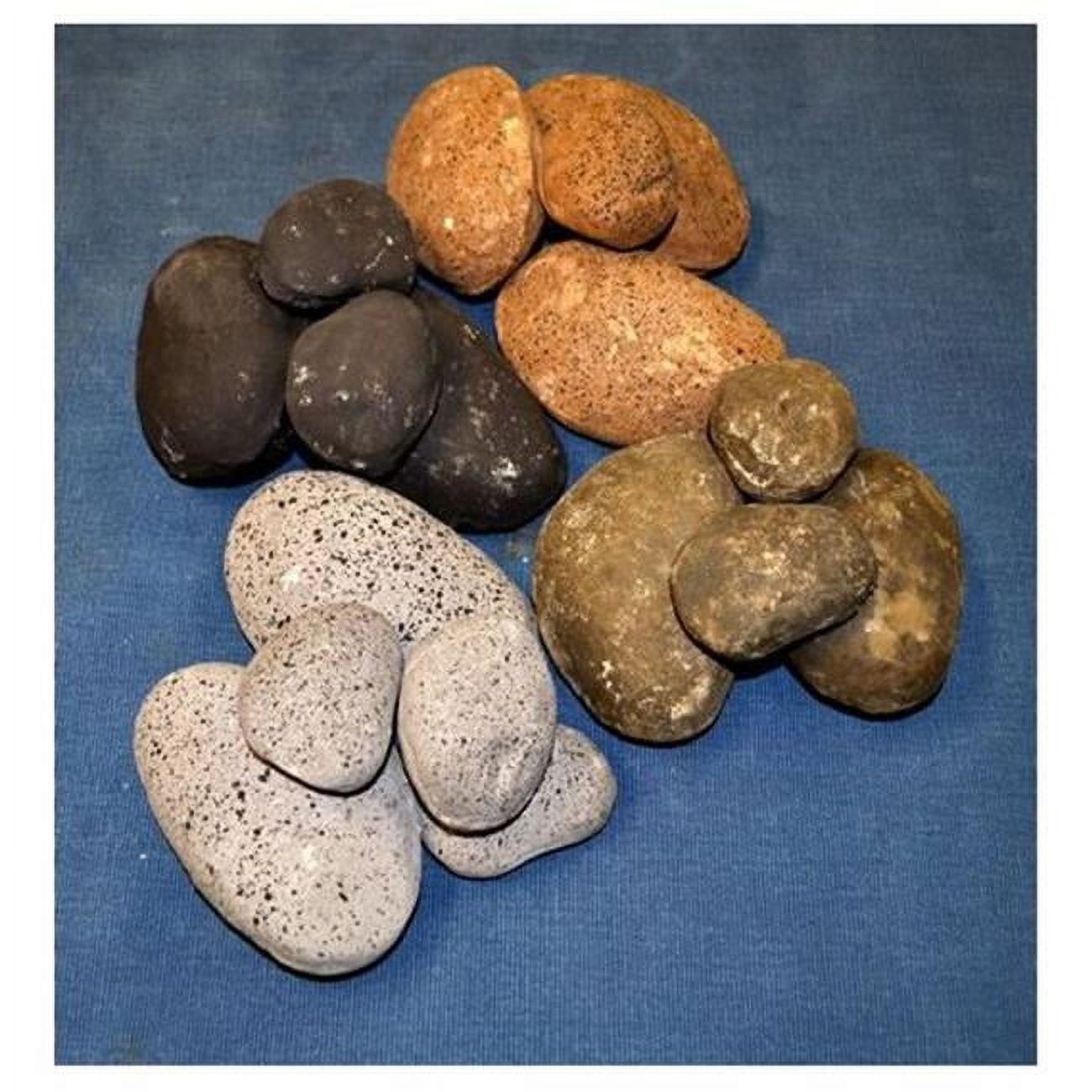 HPC Ceramic Fiber River Rock Kit - Multi Color - 84 Pieces - Walmart.com