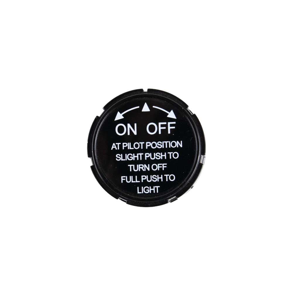 HPC Fire Replacement Black Pilot Control Knob - Walmart.com