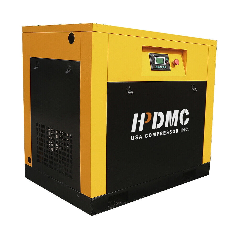 HPDAVV 10HP 230V 1Phase Variable Frequency Screw Air Compressor 39 ...