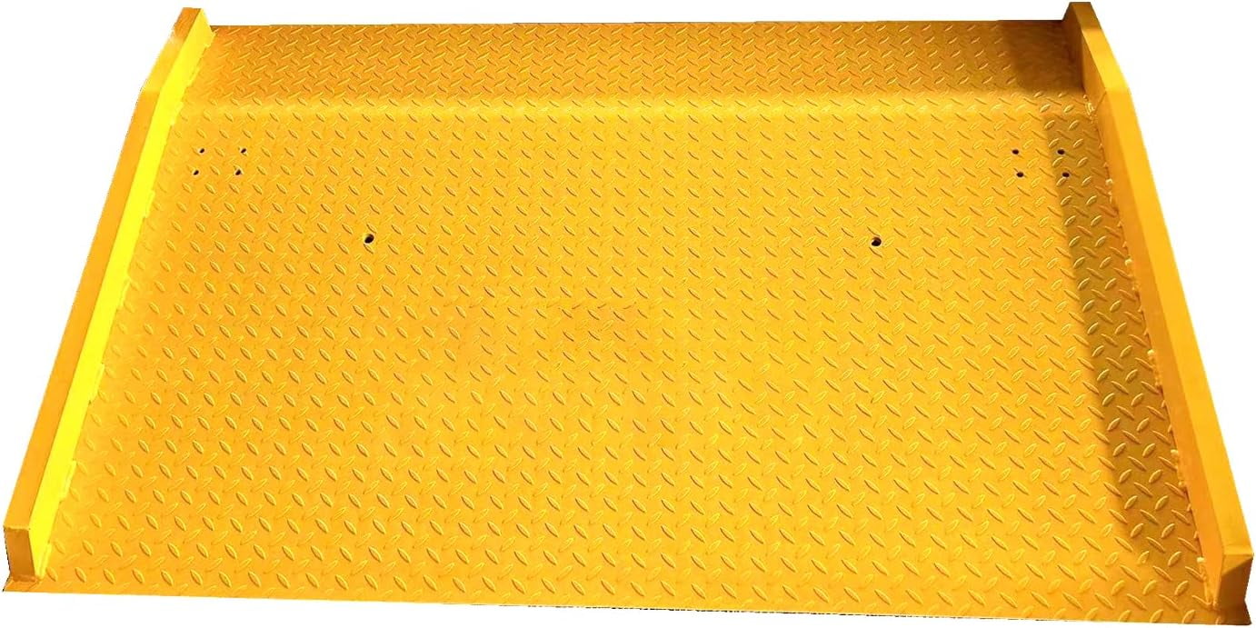 HPDAVV 72'' x 48'' Steel Dock Board / Container Ramp with Handles ...