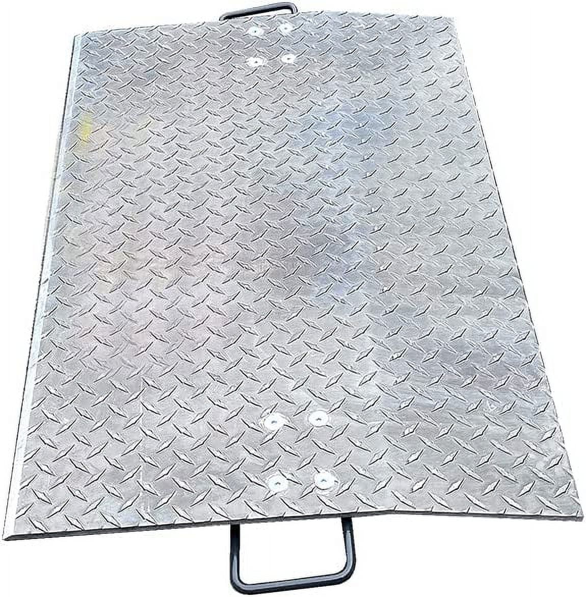 HPDAVV Aluminum Economizer Dock Plate, 3600lbs Capacity, Light Weight ...