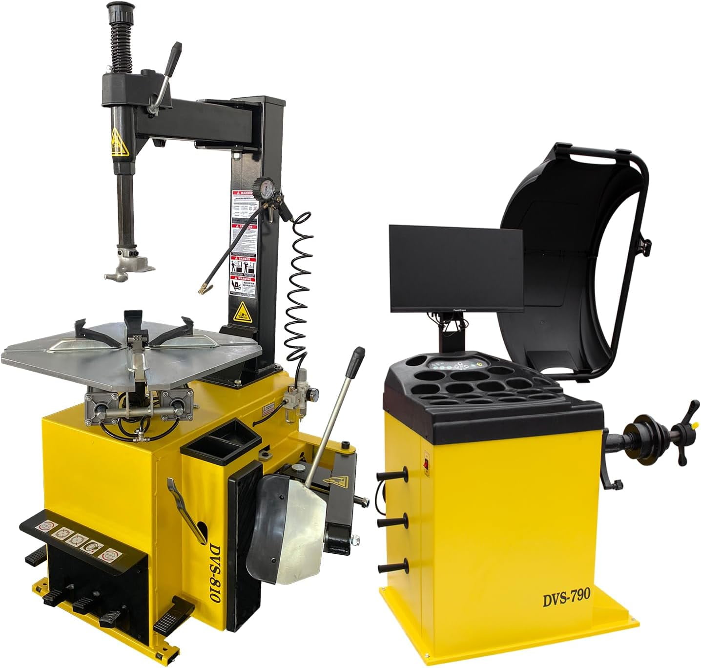 HPDAVV Tire Changer and Balancer Combo 24'' Tire Changer Tire Machine ...