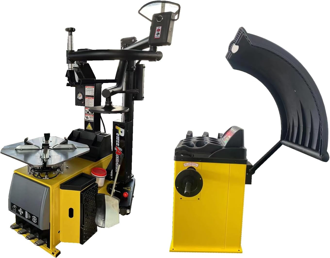 HPDAVV Tire Machine and Tire Balancer Machine Combo 24'' Rim Tire ...