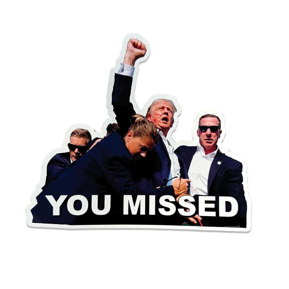 HPDL 1/10 PCS You Missed! 2024 Car Sticker Vinyl Sticker DIY Sticker ...