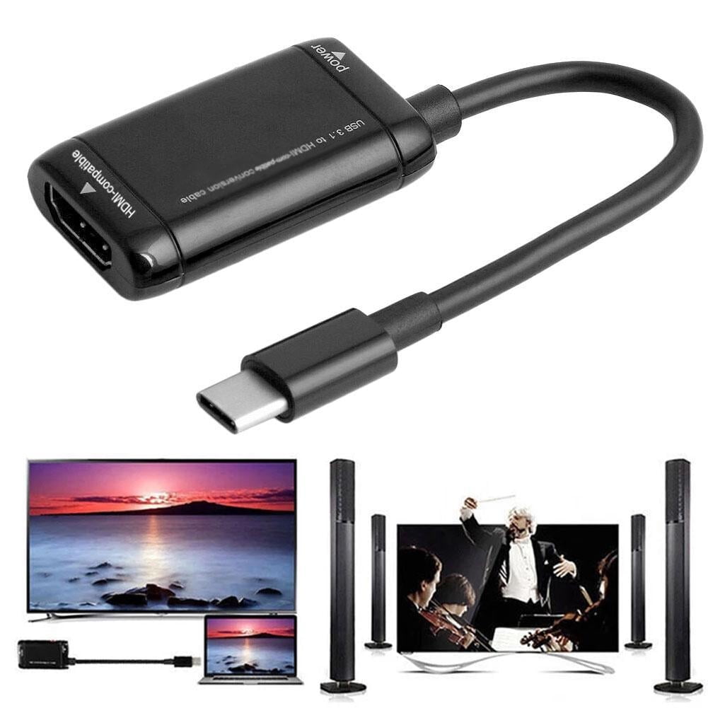HPDL 1 X USBC Type C MHL to HDMI Video Cable Adapter For Phone Tablet ...