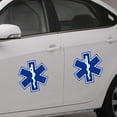 HPDL 10*10CM Star of life car sticker Star of life Decal - Walmart.com