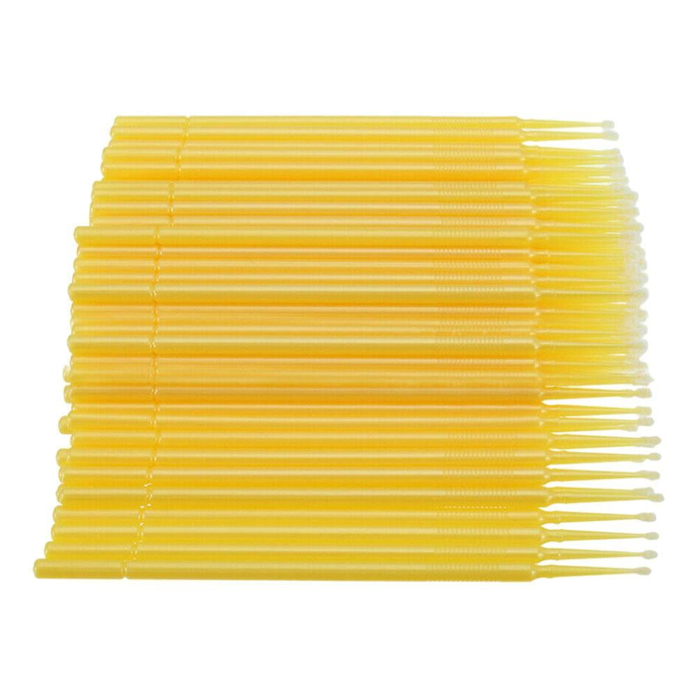 HPDL 100PCS Micro Tips Car Paint 10mm Micro Brush Small Applicator ...