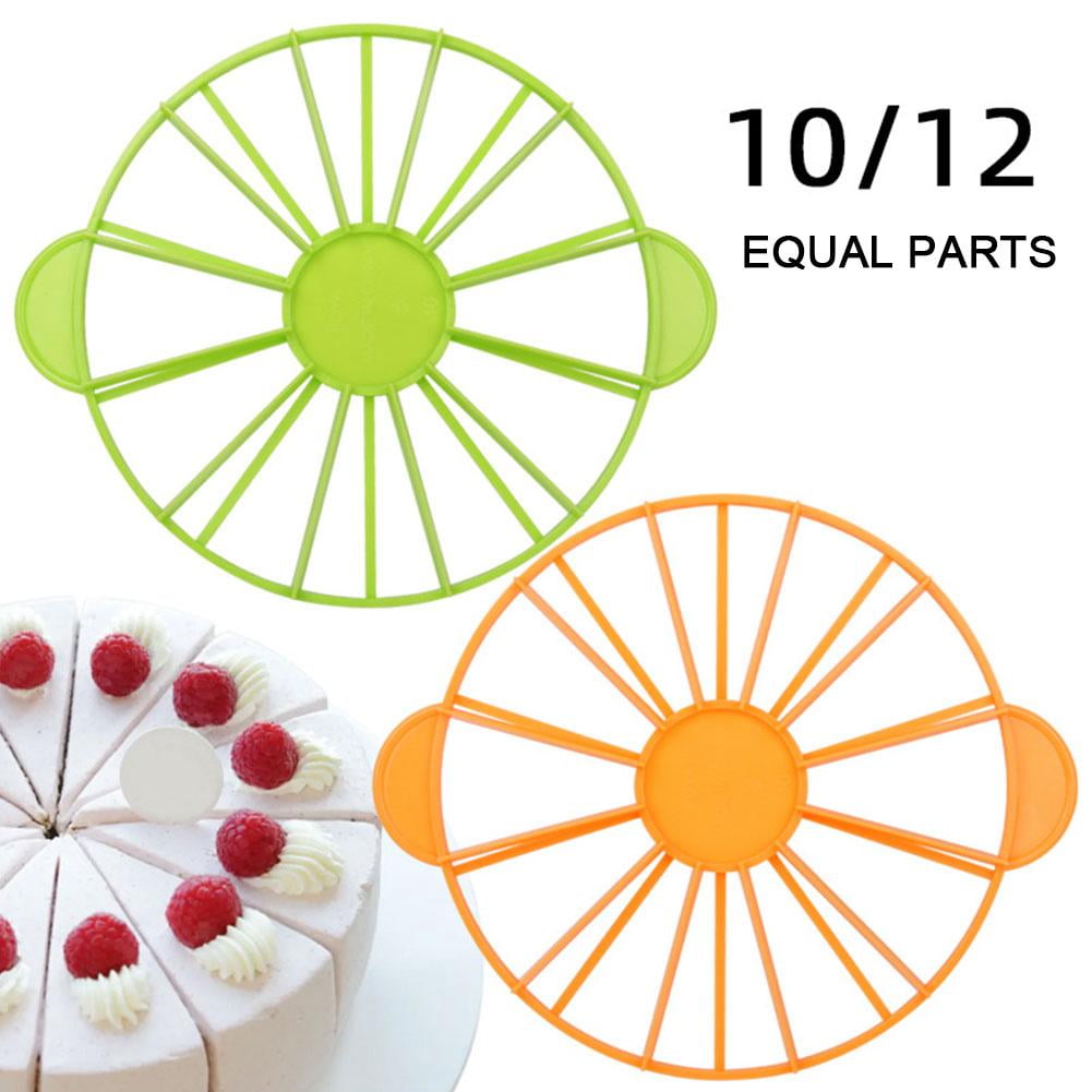 HPDL 1012Piece Equal Portion Cake Model Cutter Round Bread Cake Divider ...