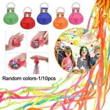 HPDL 110pcs Streamers Hand Throw Ribbon Props Streamer Confetti Party ...