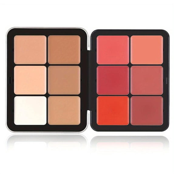 HPDL 12color Blush Palette Longlasting Effect Elegant Fine Powder Easy ...