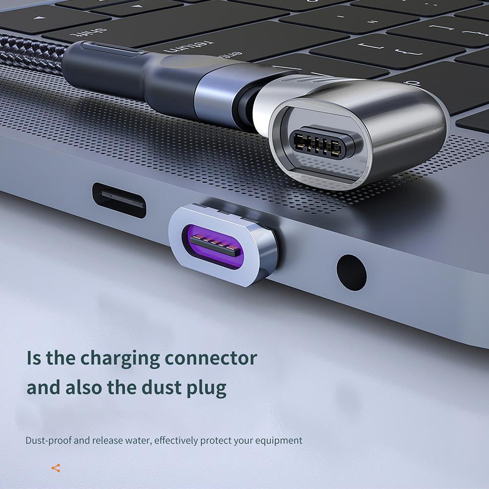HPDL 1x USB Type-C Magnetic Adapter 100W/5A Connector For Laptops Phone ...
