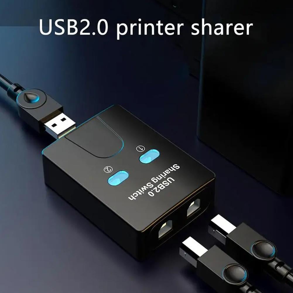 HPDL 2 In 1 Out USB20 Switcher Manual USB HUB Share Printer Converter ...