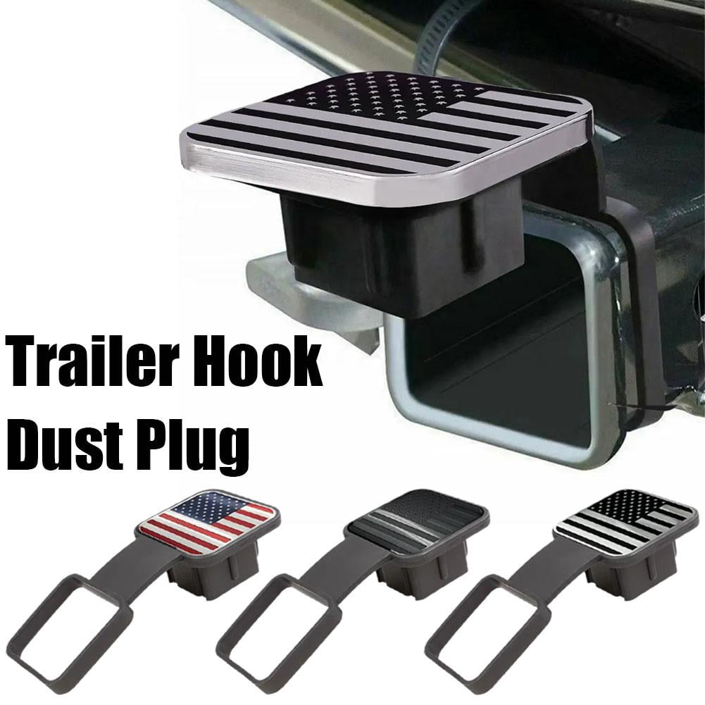 HPDL 2 Inch Trailer Hitch Receiver Cover Plug Rubber Tow Plug Tube Cap ...