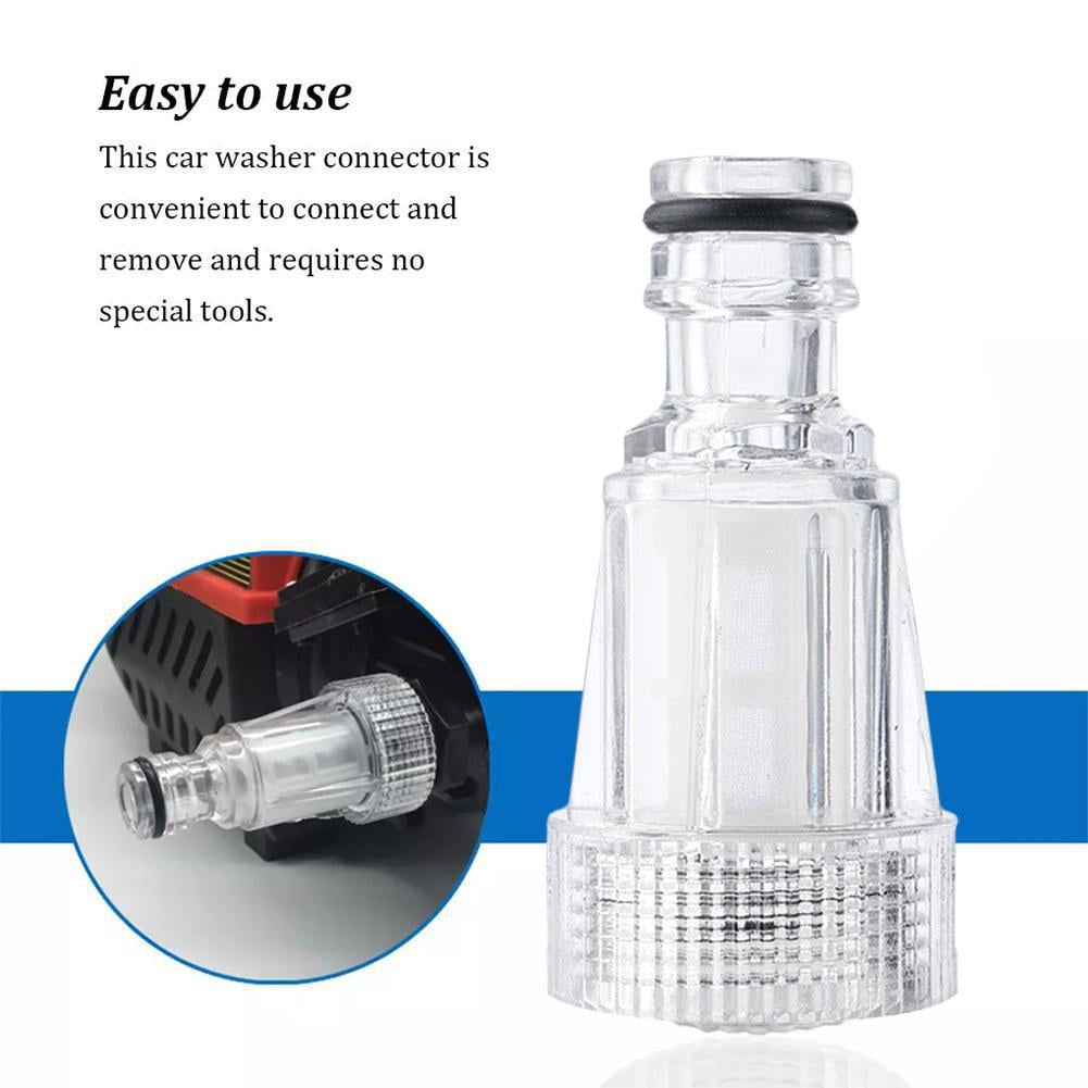 HPDL 2 Pack Portable High Pressure Car Washer Water Inlet Filter Nipple ...