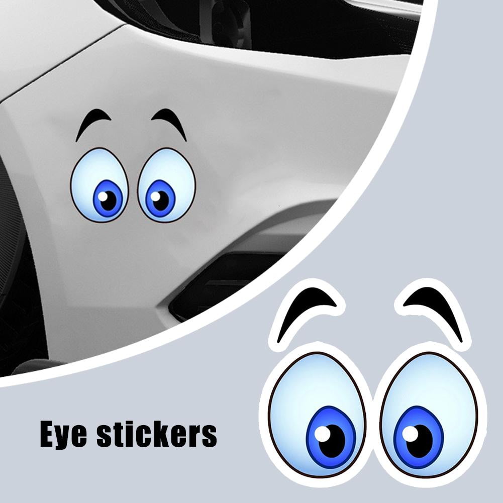 HPDL 2 Packs Robot Funny Eye Stickers Waterproof Cartoon Stickers Eye ...
