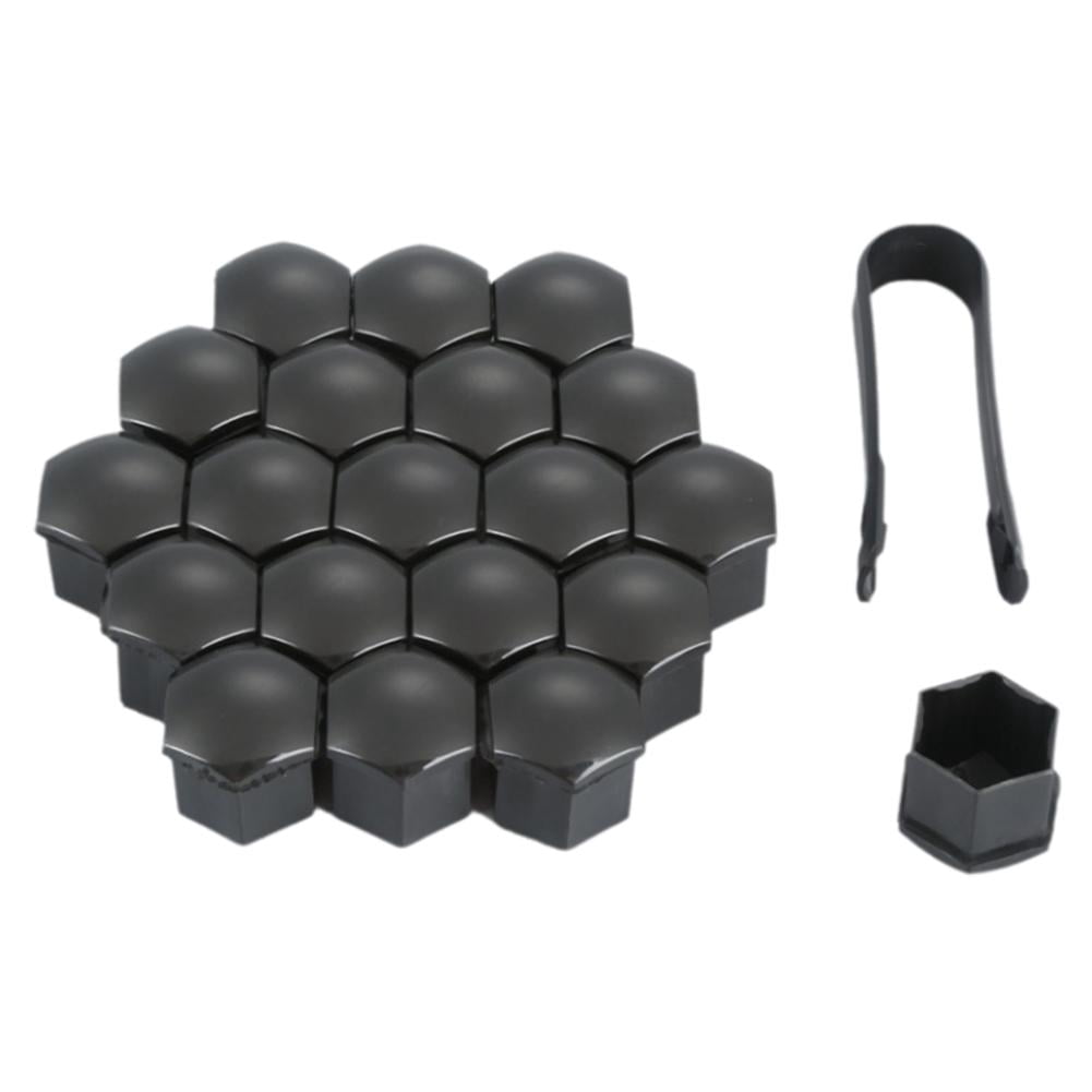 HPDL 20PCS 17mm Car Wheel Nut Lug Dust Cover Tyre Bolt Hub Screw Cap ...