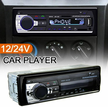 Single Din Blue tooth Car Radio Audio 24V USB/SD/MP3 Player In Dash Aux ...