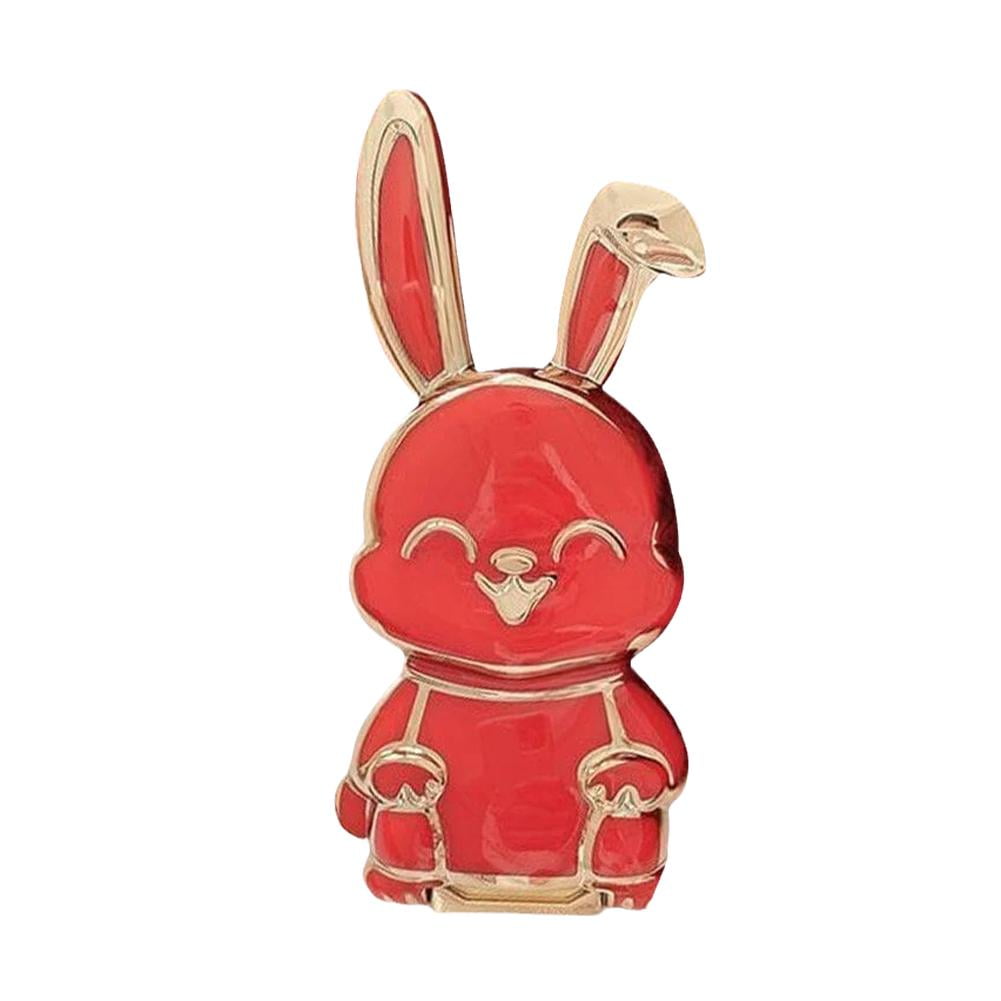 HPDL 3D Folding Phone Stand Mobile Phone Holder Pull Rod Rabbit Bracket ...