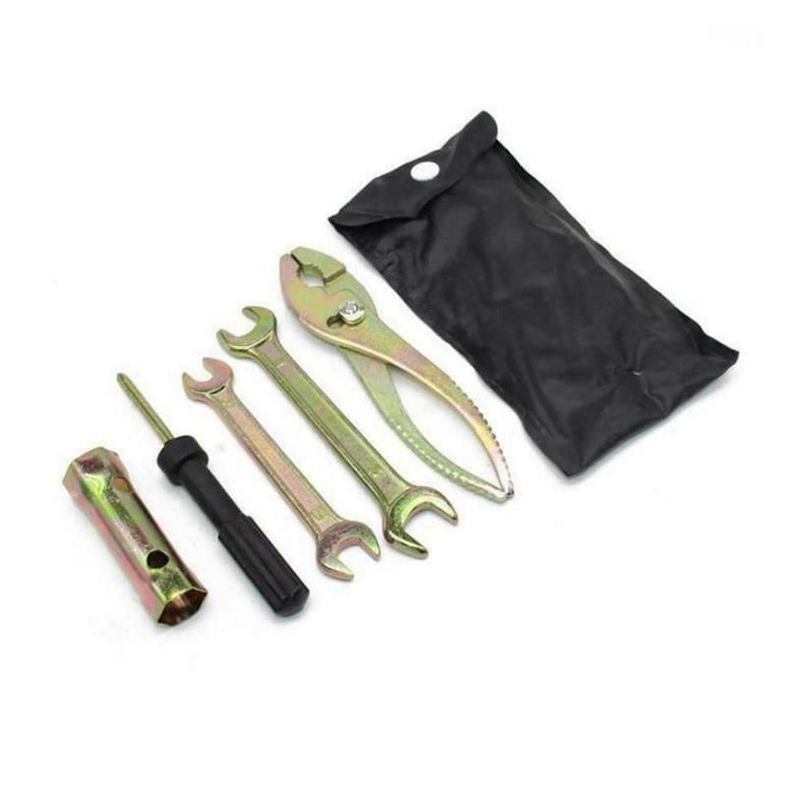 HPDL 5-piece motorcycle tool set pliers wrench spark plug socket tool ...