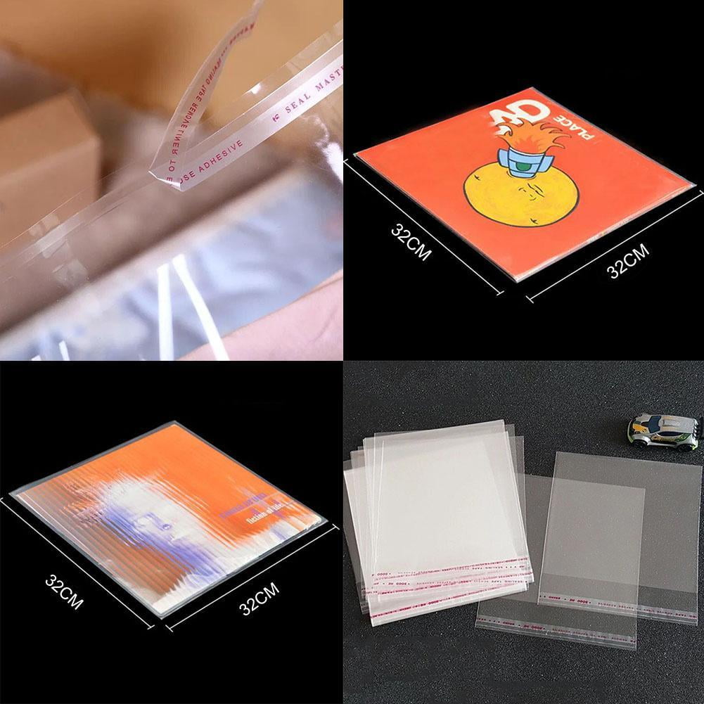 HPDL 50Pk 12 Vinyl Record Sleeves For Turntables LP Protectio Lot U0 Deco - Walmart.com