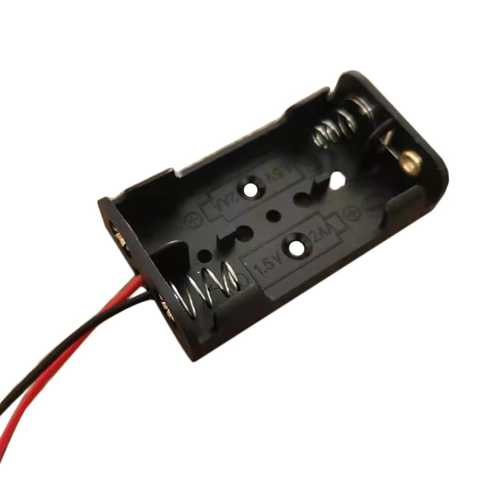 HPDL AA Battery Holder Box Storage Case Open Closed Switch 1x Cells 4 ...