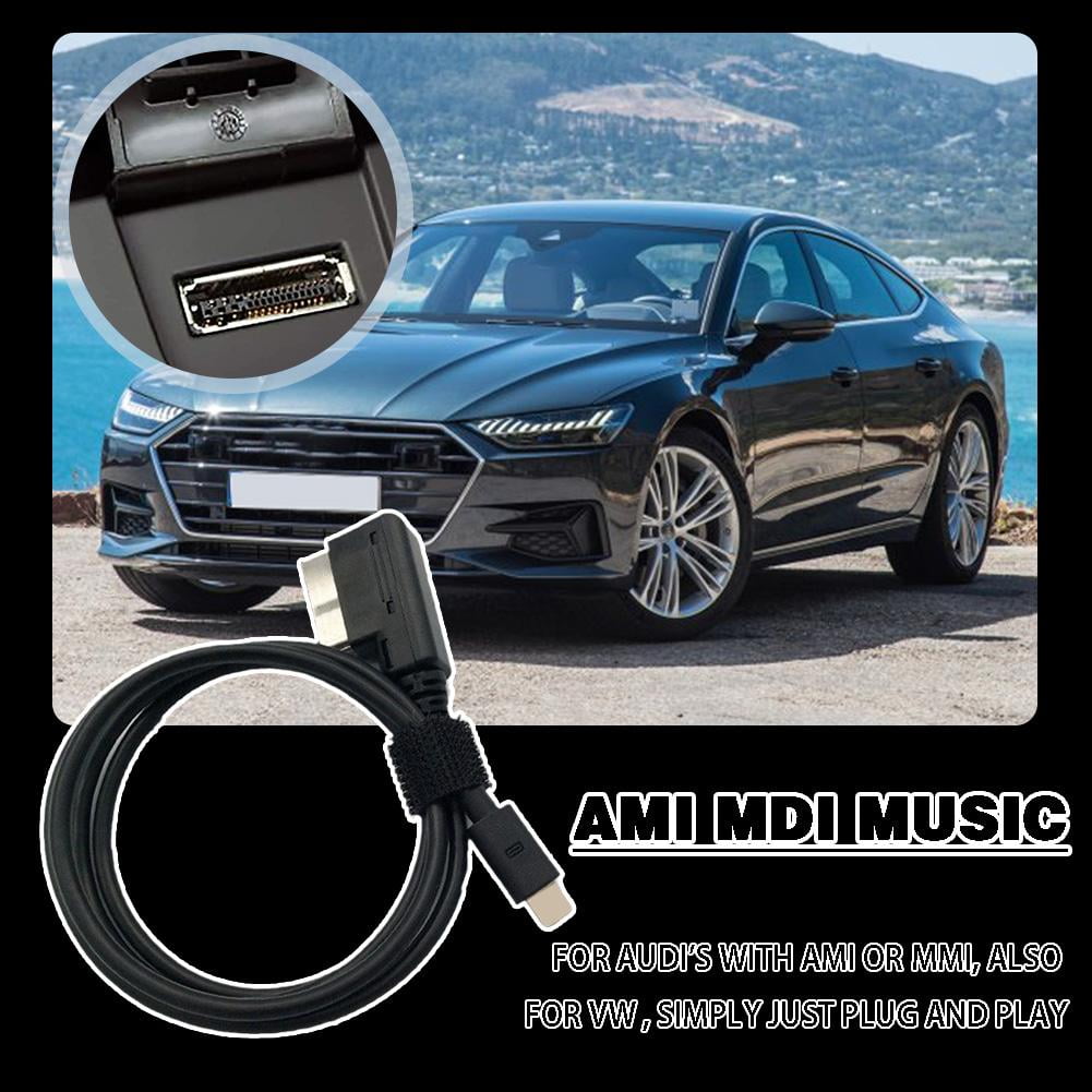 HPDL AMI MDI Music + Charging AUX Adapter Cable For iPhone For Car ...