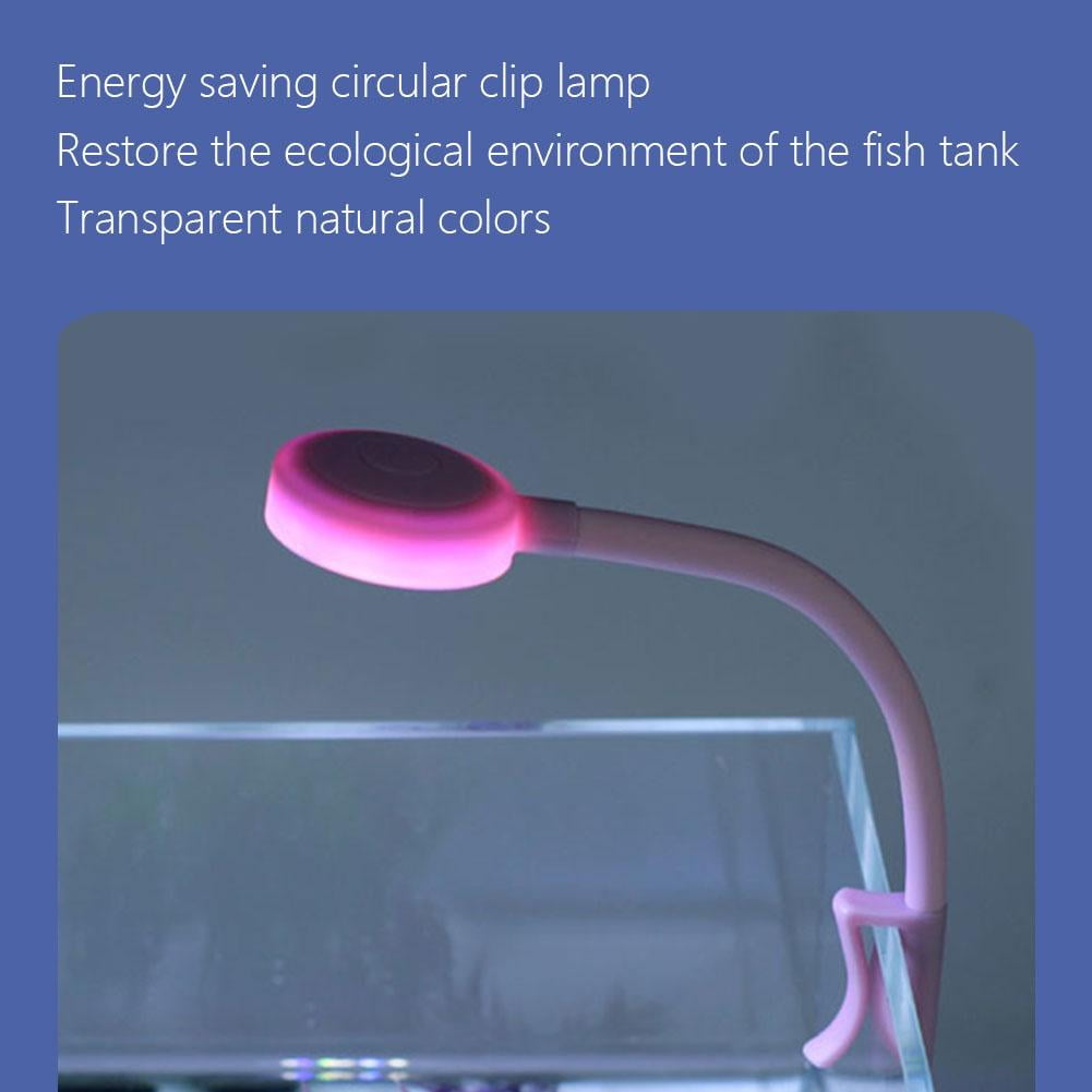 HPDL Aquarium LED Lamp Colorful Lights Color Changing Bubble Light LED ...