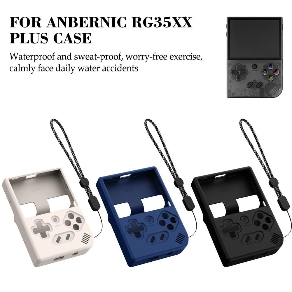 HPDL BOWTONG Soft Silicone Case For ANBERNIC RG35XX Retro Handheld Game ...