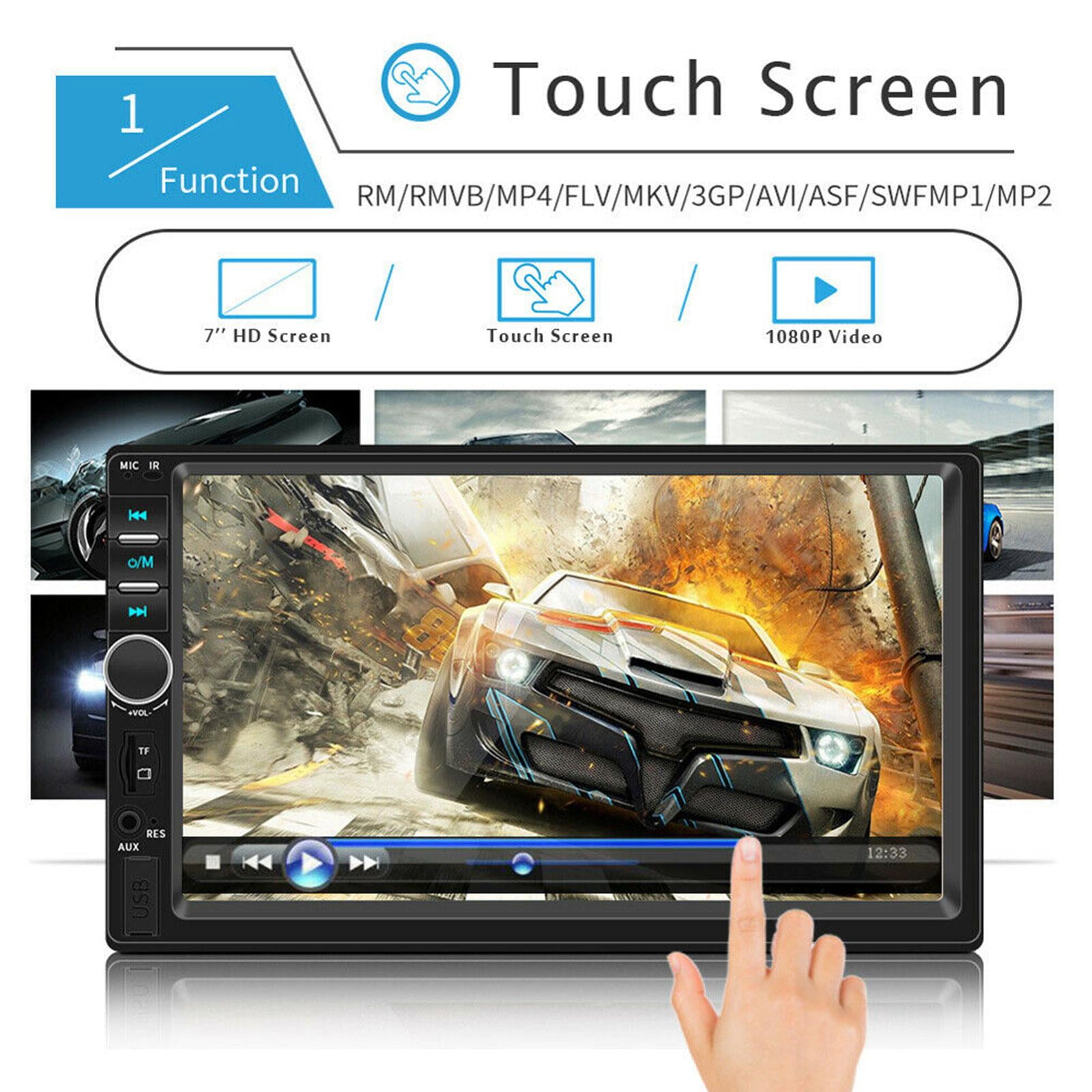 HPDL Black + camera enhanced packaging! 7018B 7-inch car MP5 player car ...