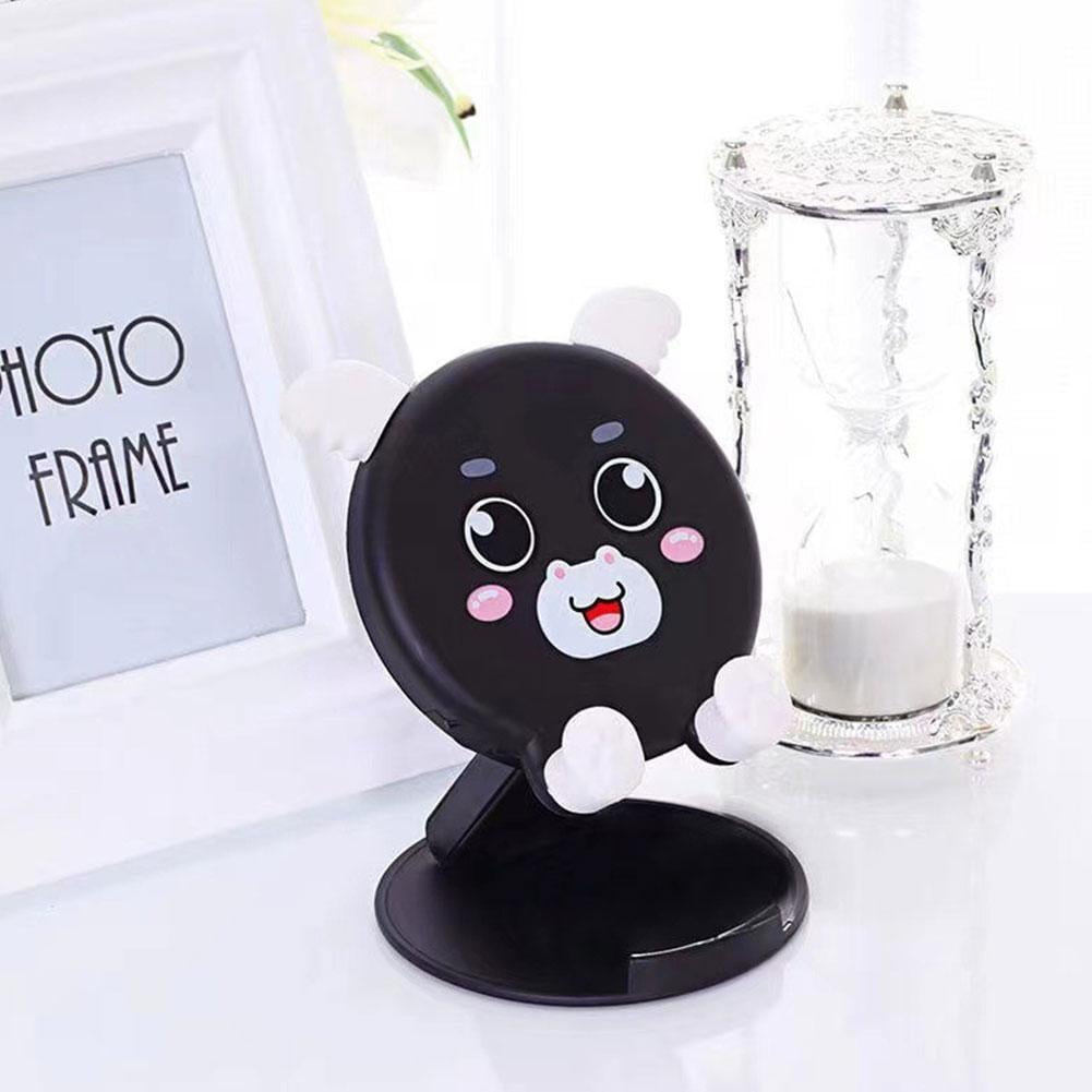 HPDL Black hot T3 cartoon cute desktop mobile phone stand desktop ...