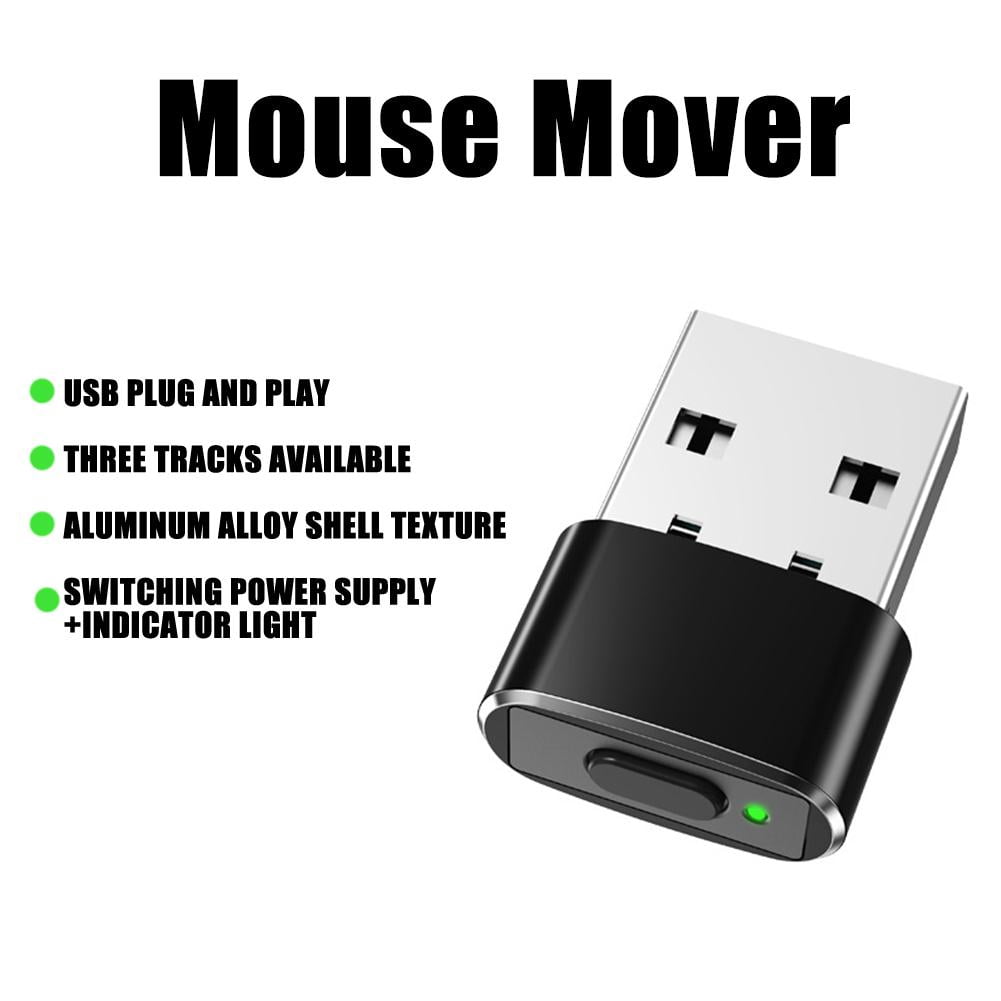 HPDL Black virtual mouse anti-sleep automatic cursor movement to ...