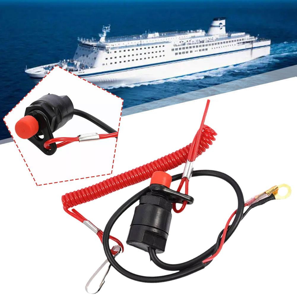 HPDL Boat Motor Emergency Kill Stop Switch Outboard Stop Kill Switch UK ...
